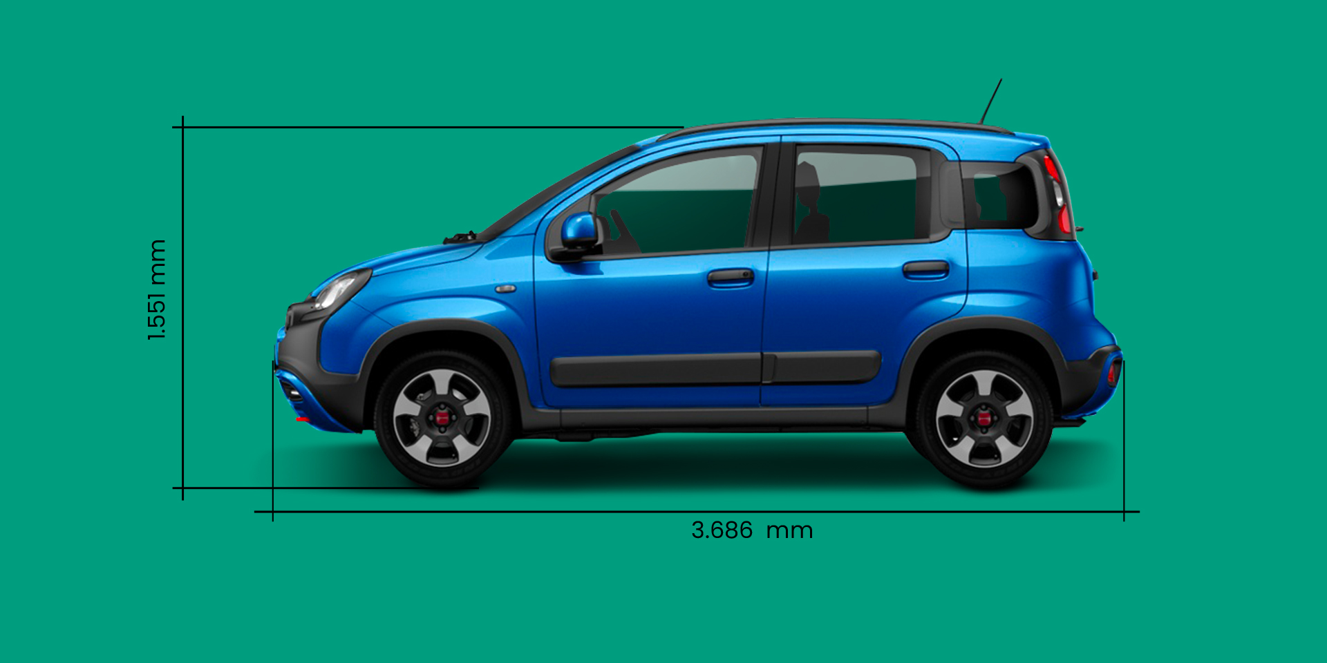 Dimensioni e Specifiche Tecniche - Fiat Panda | Fiat